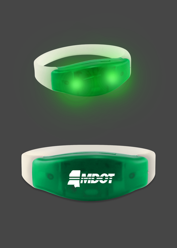 Motion Activated Led Bracelets | Custom Printed As Low As $2.01