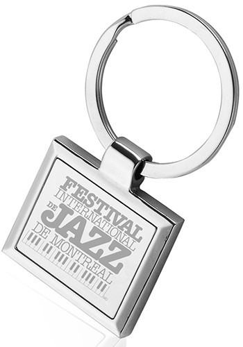 Square Frame Metal Keychains | Custom Printed As Low As $3.05